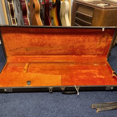 1960s Fender Selmer Export Stratocaster Case - Alligator | Reverb