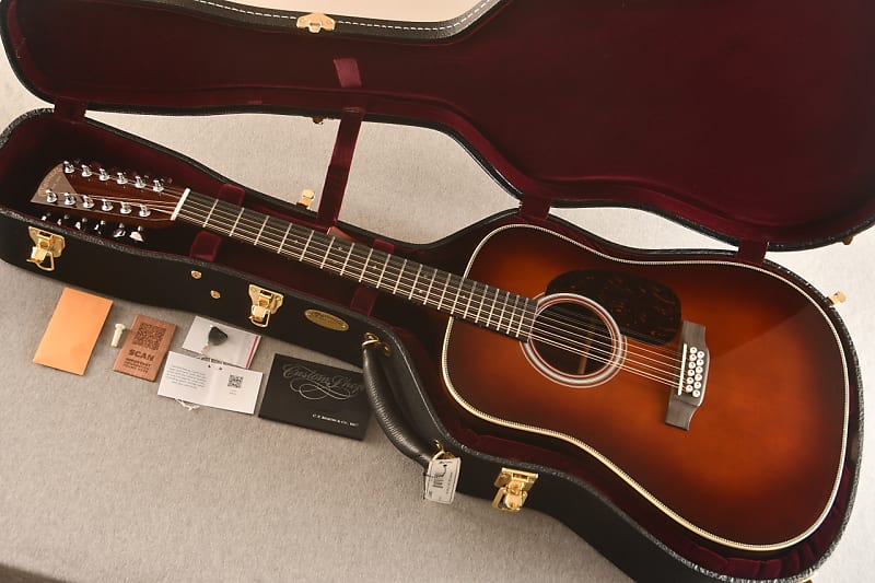 Martin Custom Shop HD12 28 Style 12 String Adirondack Hillman | Reverb