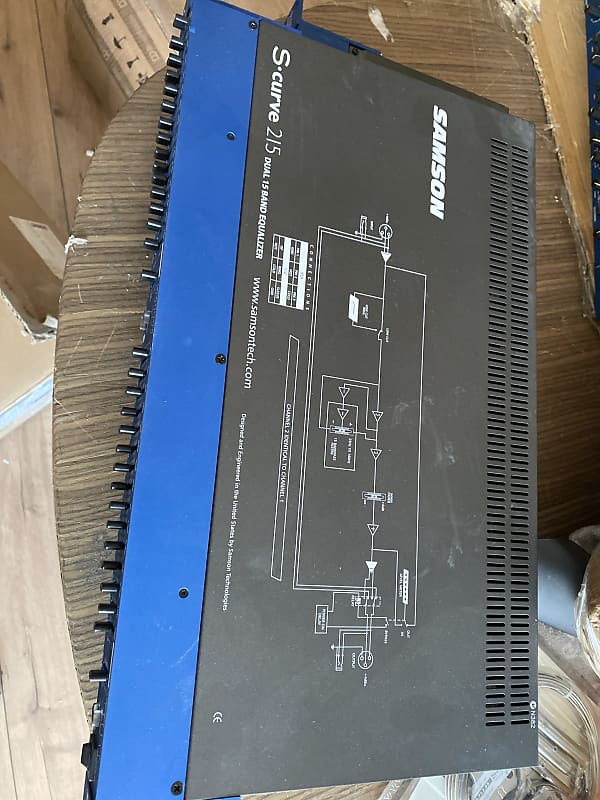 Samson S.curve 215 Graphic Equalizer - 220 V | Reverb