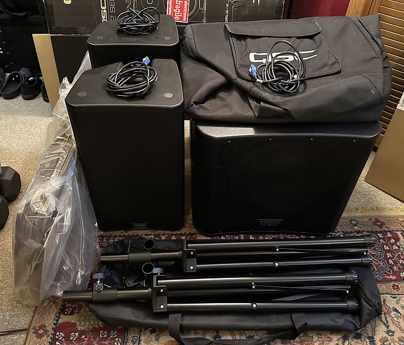 Pair QSC K12.2 2-Way 2000-Watt 12" Active Loudspeakers Plus | Reverb