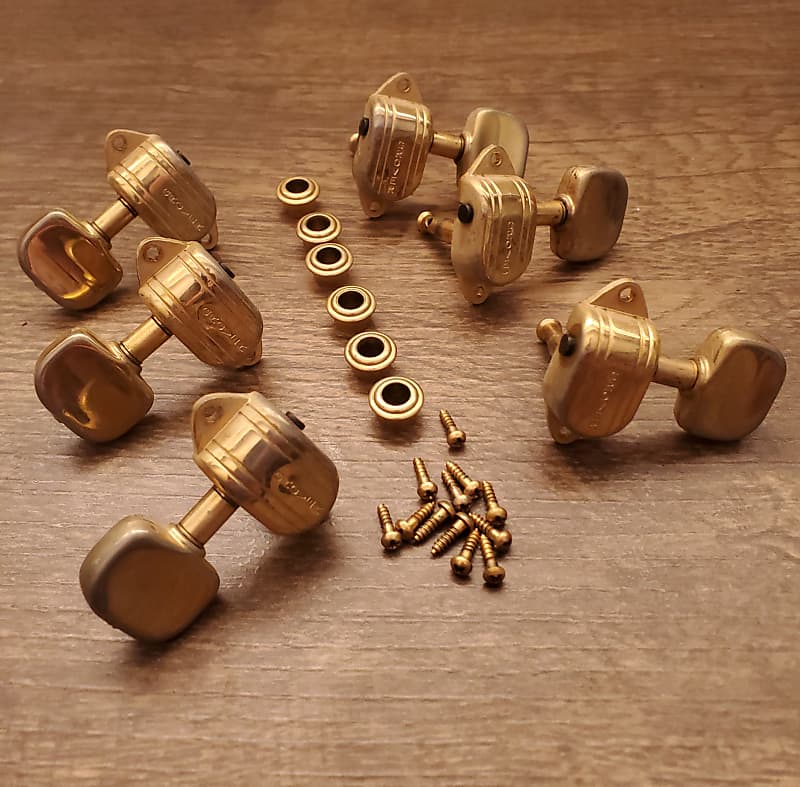 1960s Grover Imperial Gold Gretsch Tuners || 6122 Chet Atkins | Reverb