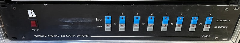 Kramer vertical interval 8x2 matrix switcher VS802 | Reverb