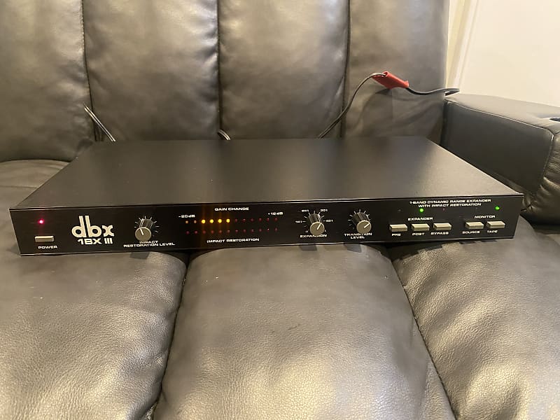 dbx 1BX lll Dynamic Range Expander 1970s - Black | Reverb