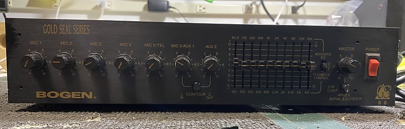 Bogen GS-60 Power Amp - 60 Watts | Reverb