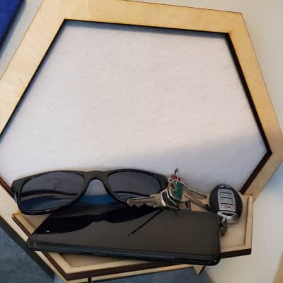 Wood Shelf - Acoust-Hex - Wood Hexagon Sound Diffuser | Reverb