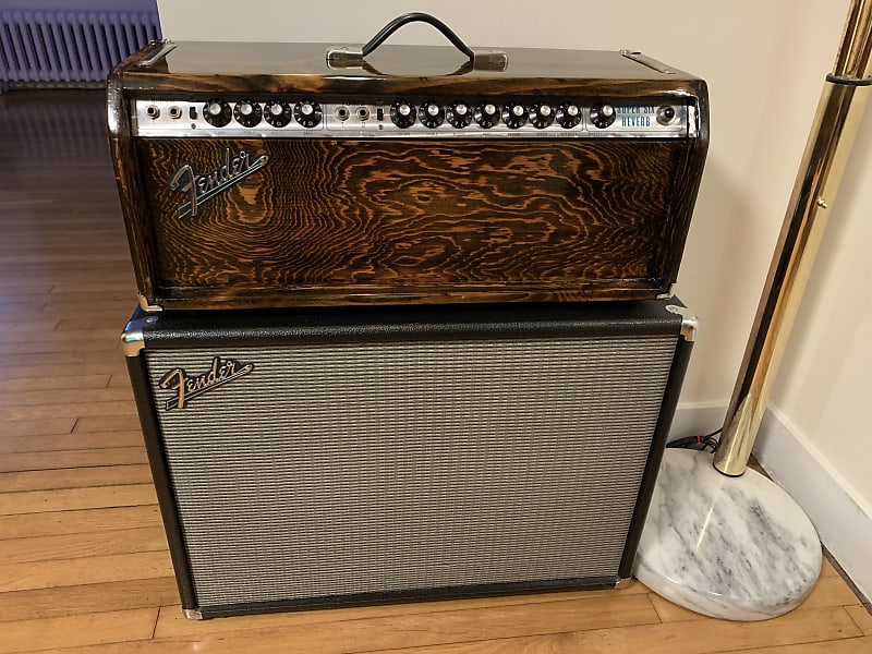 Fender Super six reverb head and cab | Reverb