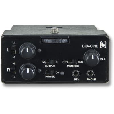Beachtek DXA-CINE Mini-Plug Audio Adapter for Cinema Cameras | Reverb