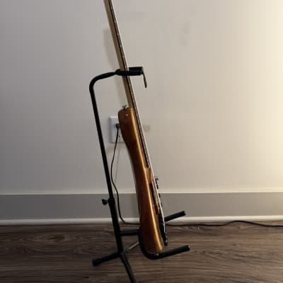 Camazon Explorer 2022 - Poplar Burl Headless 5 String Bass | Reverb