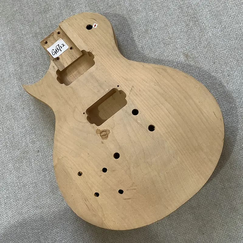 Left Handed Basswood Guitar Single Cut Body | Reverb