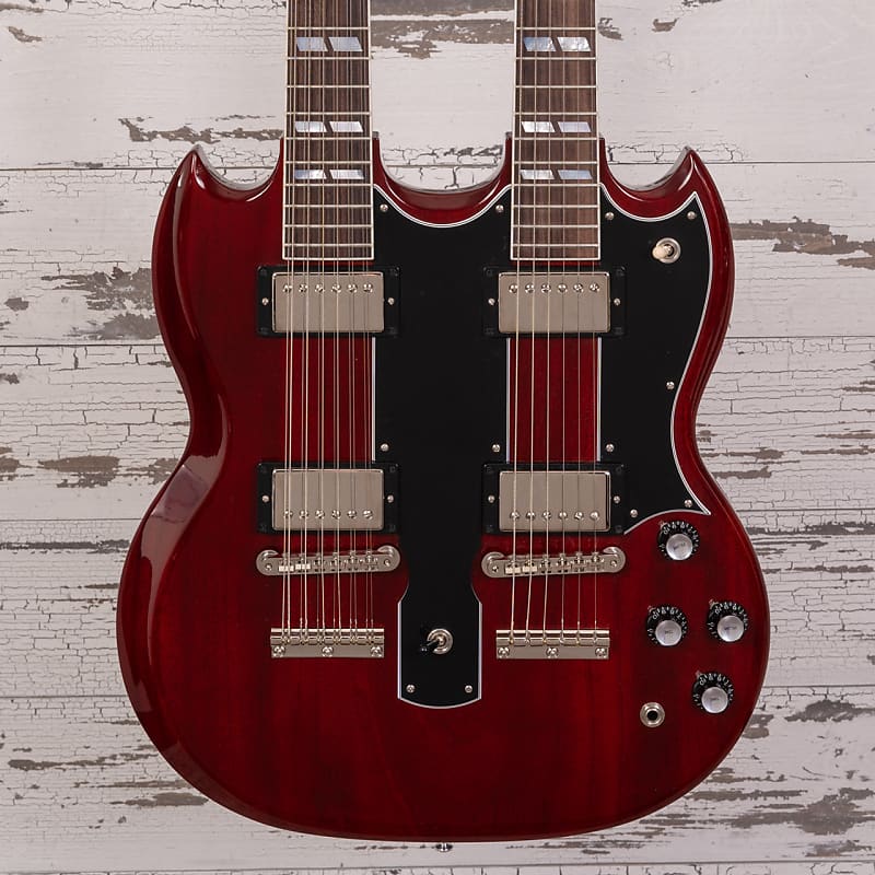 Gibson EDS-1275 Doubleneck - Cherry Red | Reverb