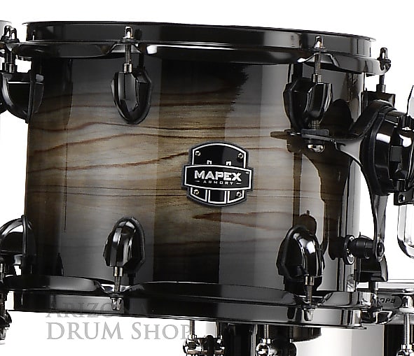 Mapex Armory 8 inch Tom ART807BTK Black Dawn w/ Black | Reverb