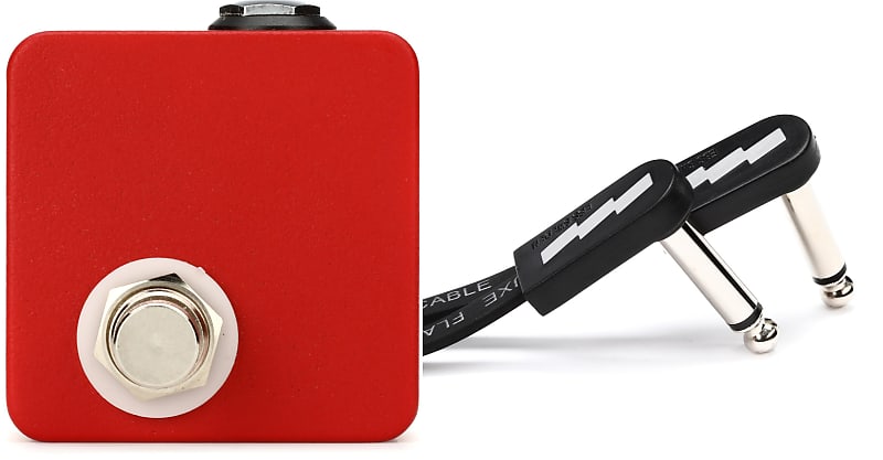 JHS Red Remote Auxiliary Footswitch Bundle with EBS PCF-DL18 | Reverb