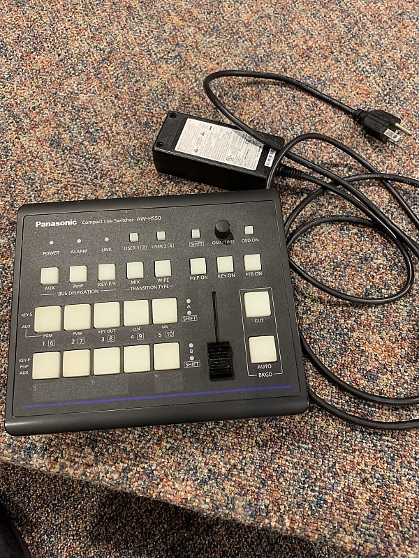 Panasonic Compact Live Video Switcher AW-HS50 | Reverb