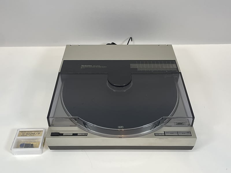 Technics SL-7 Turntable with New Cartridge (Nagaoka C-502M/P) | Reverb