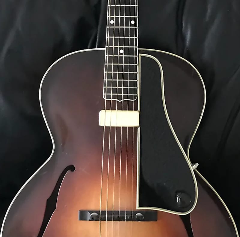 Gibson L5, L7, L4 pickguard and pickup by Peter Bitloft | Reverb