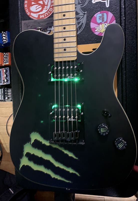 Schecter PT Fastback Monster Energy Limited.Ed. Telecaster | Reverb
