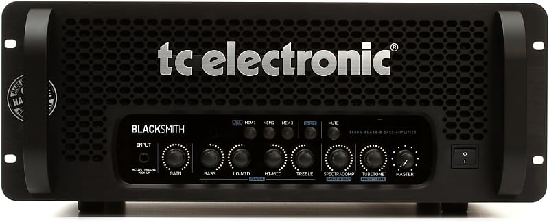 TC Electronic Blacksmith 1600-Watt Bass Head | Reverb