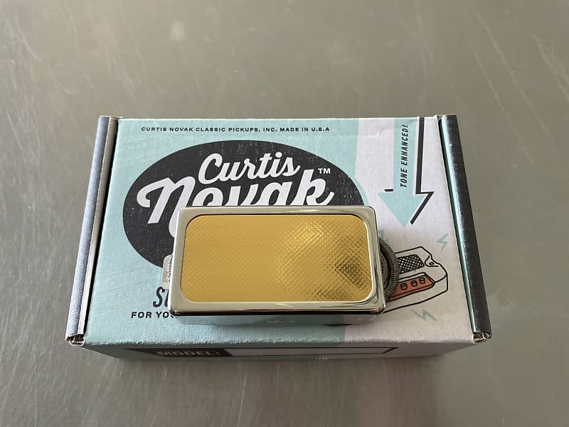 Curtis Novak Gold Foil GTX-HMB 2022 Bridge hum bucking gold | Reverb