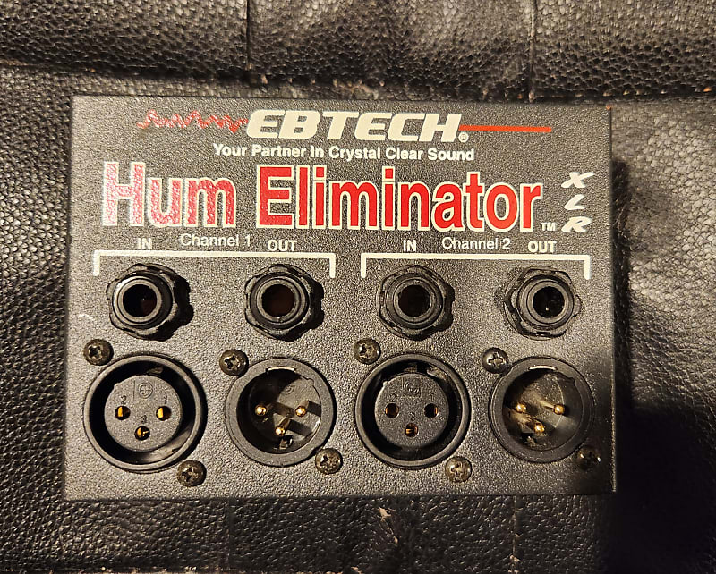 EBTech HEXLR Hum Eliminator XLR 2 Channel | Reverb