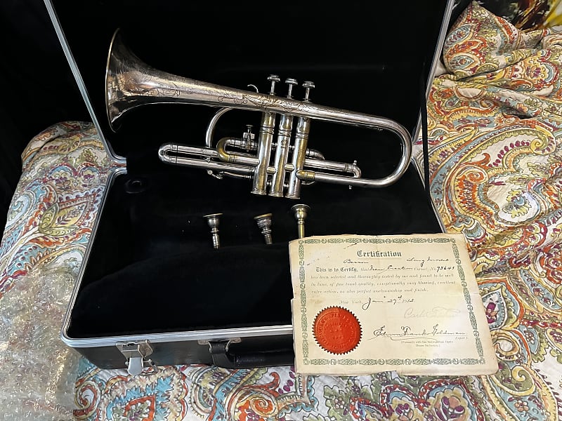 Besson Prototype New Creation Class A Cornet 1912 w Papers + | Reverb