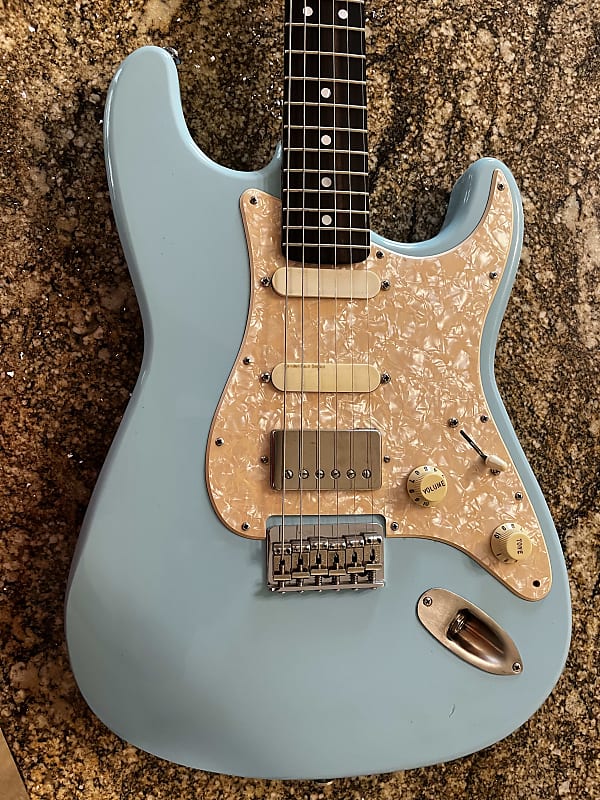 Warmoth Hardtail Stratocaster - Sky Blue | Reverb