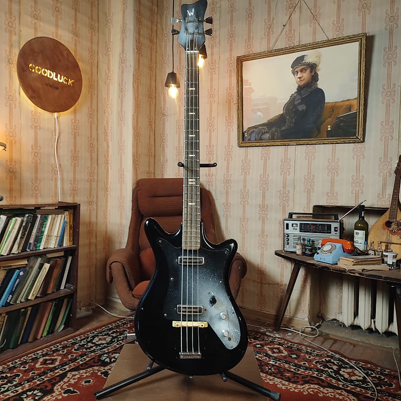 Kavkaz Ussr Bass Soviet Bass Guitar Ural Jazz Precision 70s | Reverb