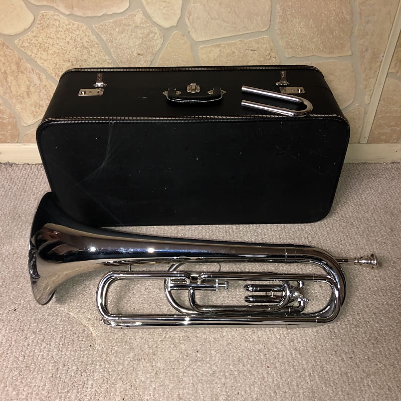 Ludwig Classic Single-Valve Baritone Bugle & Case | Reverb