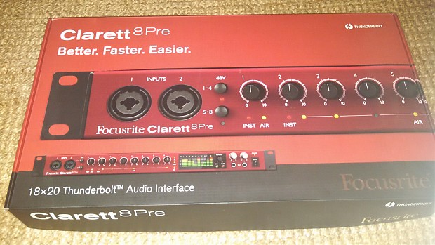 Focusrite Clarett 8 Pre | Reverb