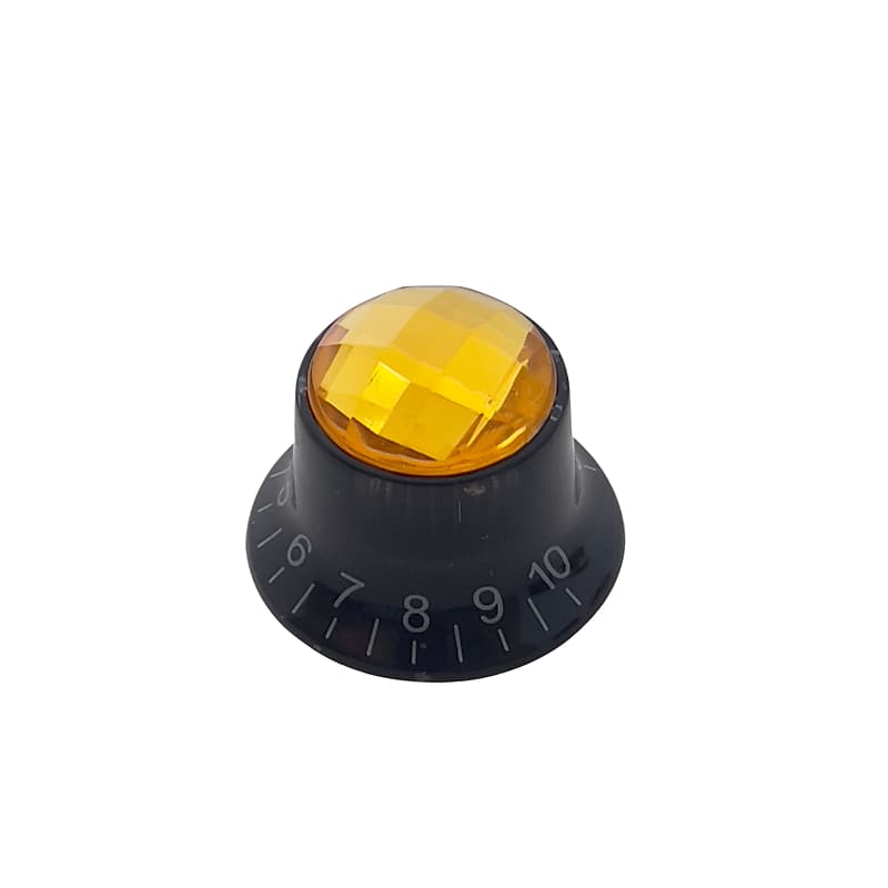 Jewels (Gold) - Custom Guitar Knobs - Black Top Hat | Reverb Australia