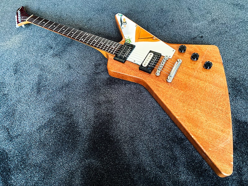 ESP Edwards E-EX-138E Explorer 2005 - Natural - VERY GOOD | Reverb