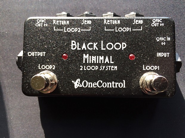 One Control Black Loop-2 loop Switcher w/2 DC Outs | Reverb