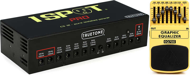 Truetone 1 SPOT PRO CS12 12-output Isolated Guitar Pedal | Reverb