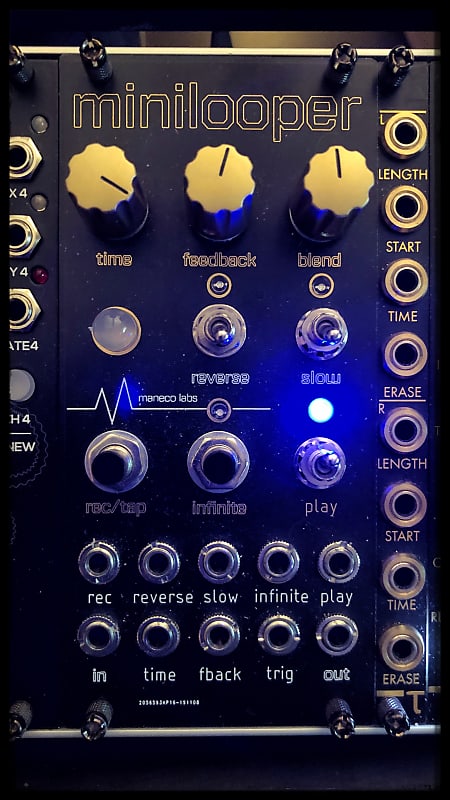 Maneco Labs Mini-Looper - Dark | Reverb
