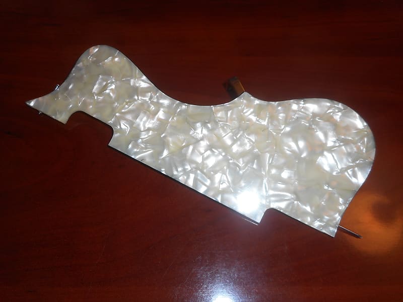 Pickguard For Hofner Club Bass - CREAM PEARL | Reverb