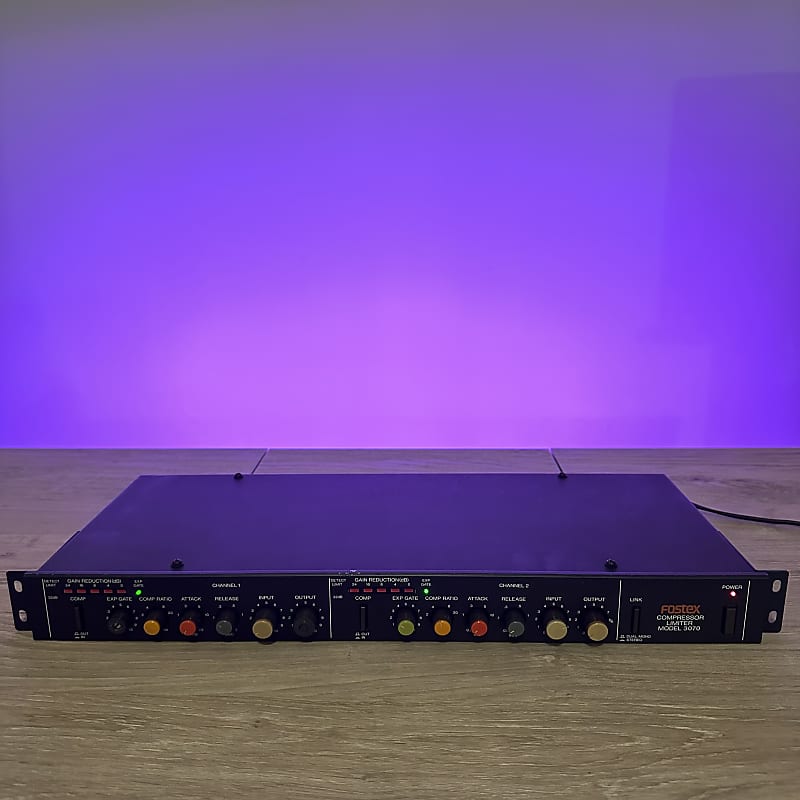 *serviced* Fostex 3070 Compressor Limiter (1980’s) | Reverb