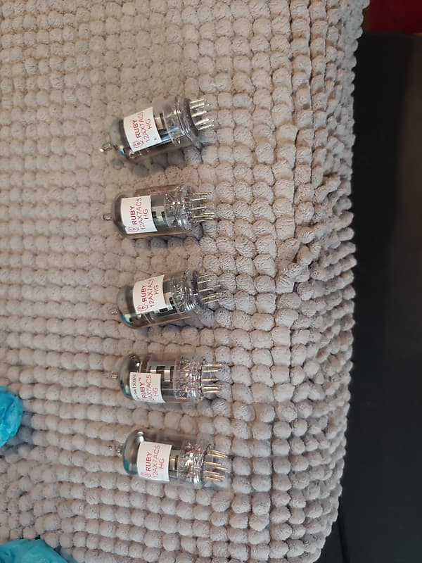 Ruby 12ax7 hg price is for 5 or will seperate | Reverb