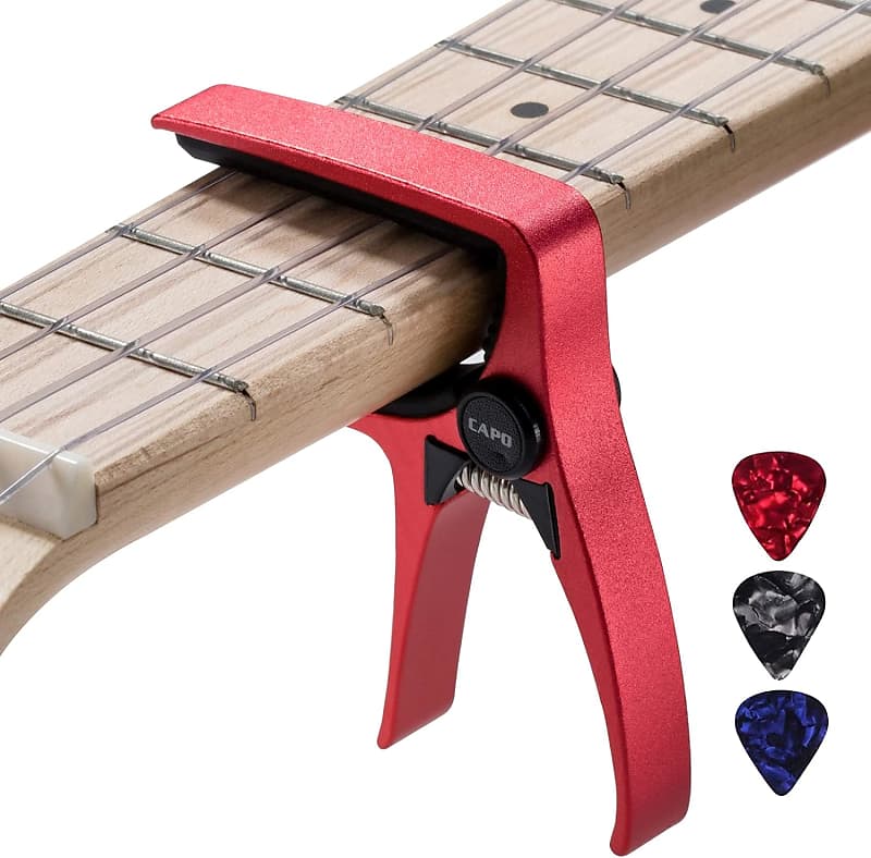 Capo for 4 String Guitar and Mandolin, Mini Size Professional | Reverb