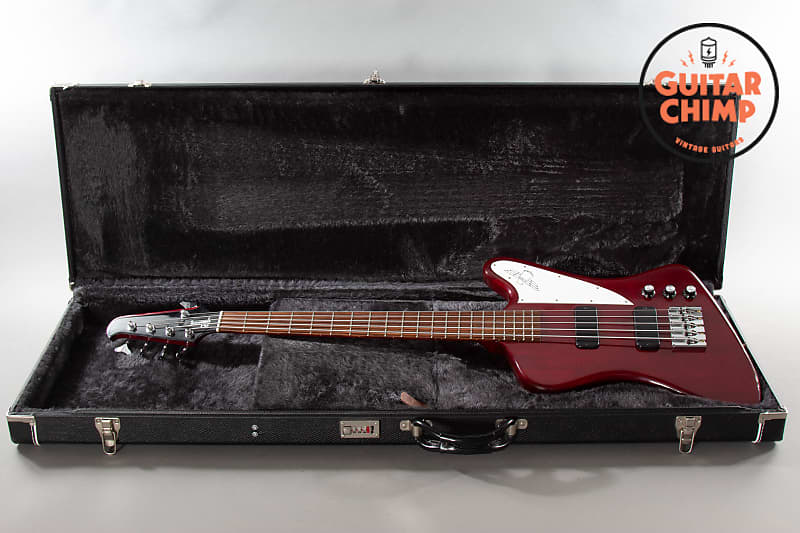 2006 Gibson Thunderbird Studio 5-String Bass Wine Red | Reverb