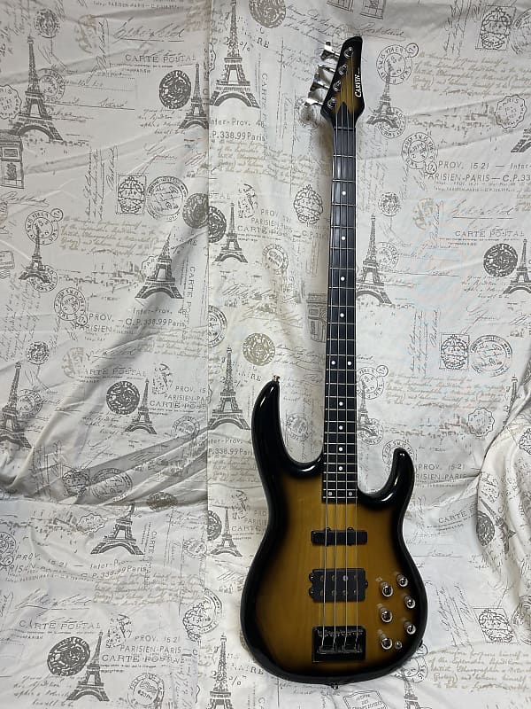Early 2000’s Made In USA Carvin LB 70 Active Neck Thru Bass | Reverb