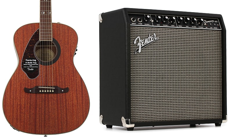 Fender Tim Armstrong Hellcat Left-Handed Acoustic-Electric | Reverb