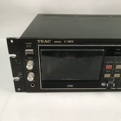TEAC 3 HEAD - Model C-3RX Cassette Player Recorder Audio Tape | Reverb