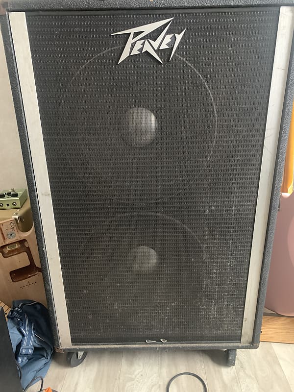 Peavey 2x15 Bass Cab 80s | Reverb