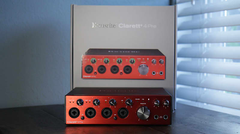 Focusrite Clarett+ 4Pre | Reverb