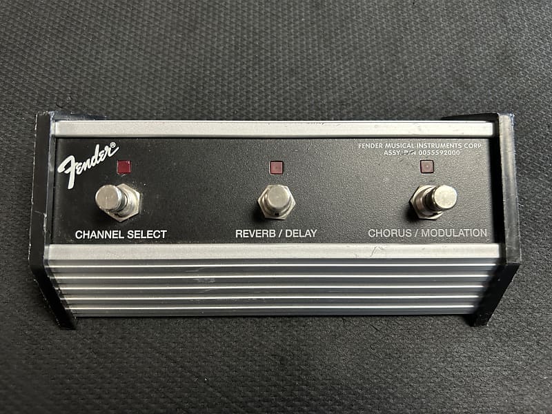 Fender 3 button footswitch P/N 0055592000 80's/90's | Reverb