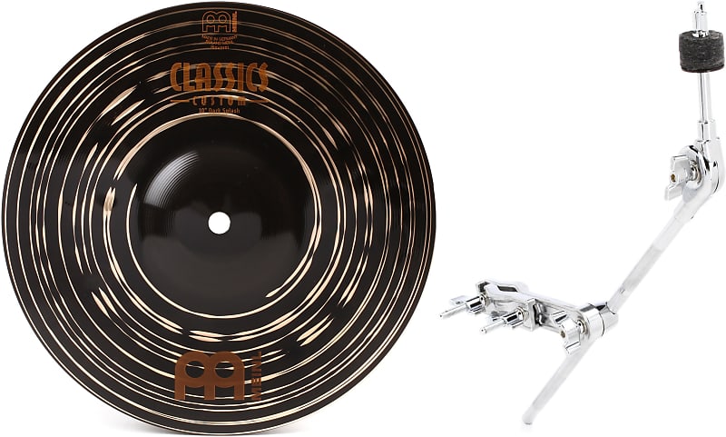 Meinl Cymbals 10 inch Classics Custom Dark Splash Cymbal | Reverb