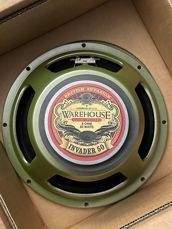 Warehouse Guitar Speakers Invader 50 8 Ohm | Reverb