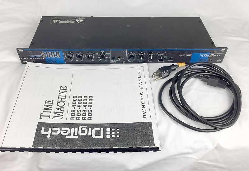 Digitech RDS-8000 Time Machine 8 Second Rack Mount Digital | Reverb