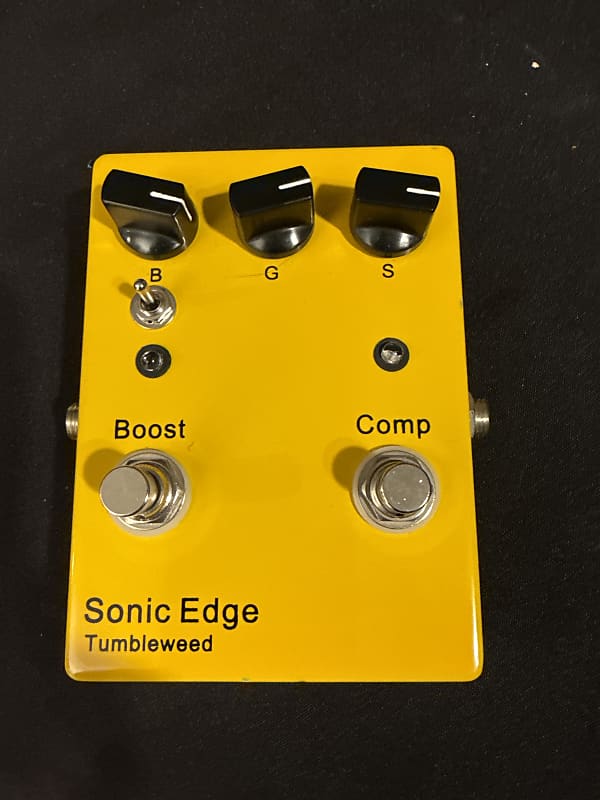 Sonic Edge Tumbleweed compressor boost 2000-2010 - Yellar | Reverb