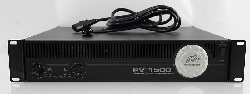 Peavey Peavey PV Series 1500 Watt Stereo Power Amplifier | Reverb