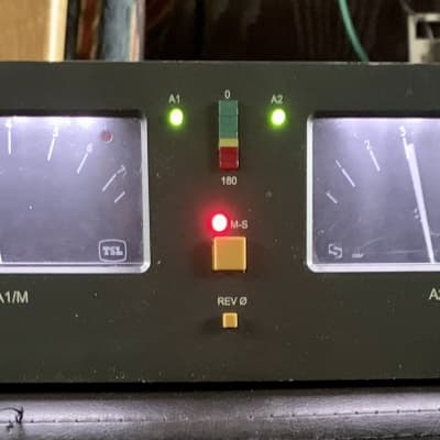 TSL AMU2-2MA Vu Meter and Master Central Monitoring Unit | Reverb